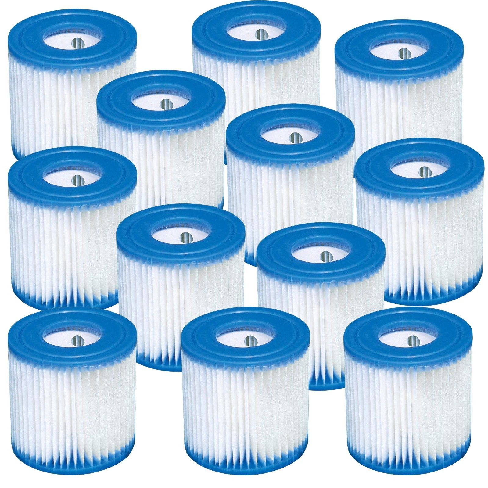 Intex Type H Filter Cartridge for Above Ground Swimming Pool Pumps 12 ...