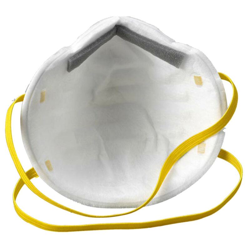 3M N95 Disposable Particulate Respirator Mask – White – seaool