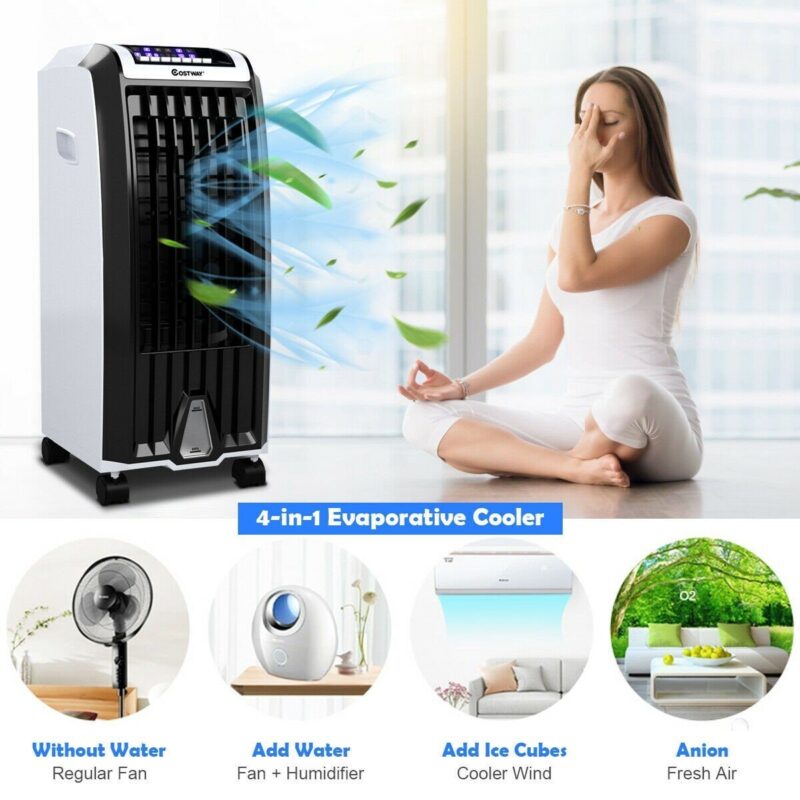 Premium Portable Air Conditioner Stand Up Indoor Evaporative AC Unit ...