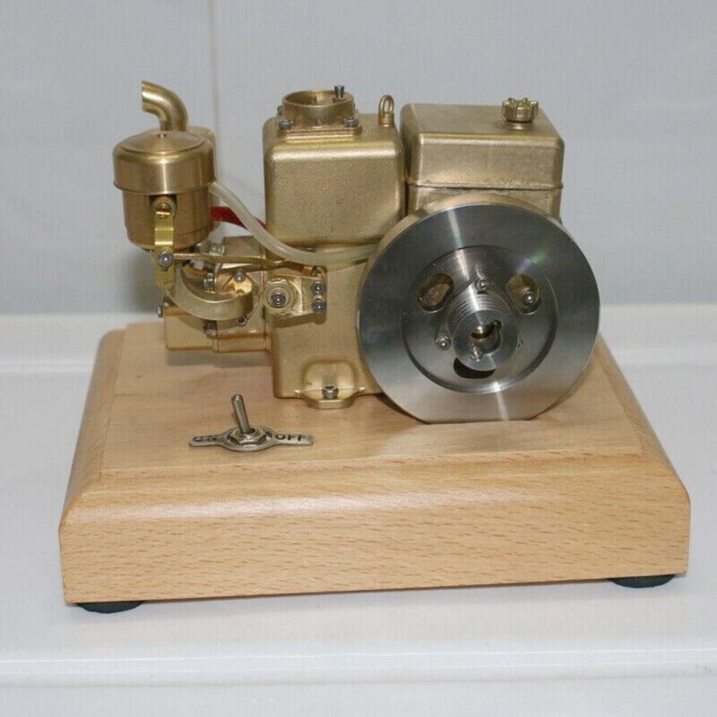 1.9cc Miniature Gasoline Model Engine Old Tractor Engine Four-stroke ...